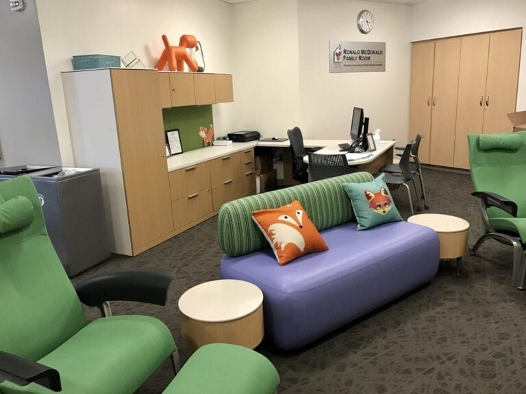 Ronald McDonald Family Room at UI Stead Family Children’s Hospital ...